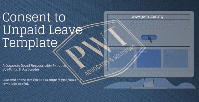 Consent to Unpaid Leave [FREE Template] - PW Tan & Associates